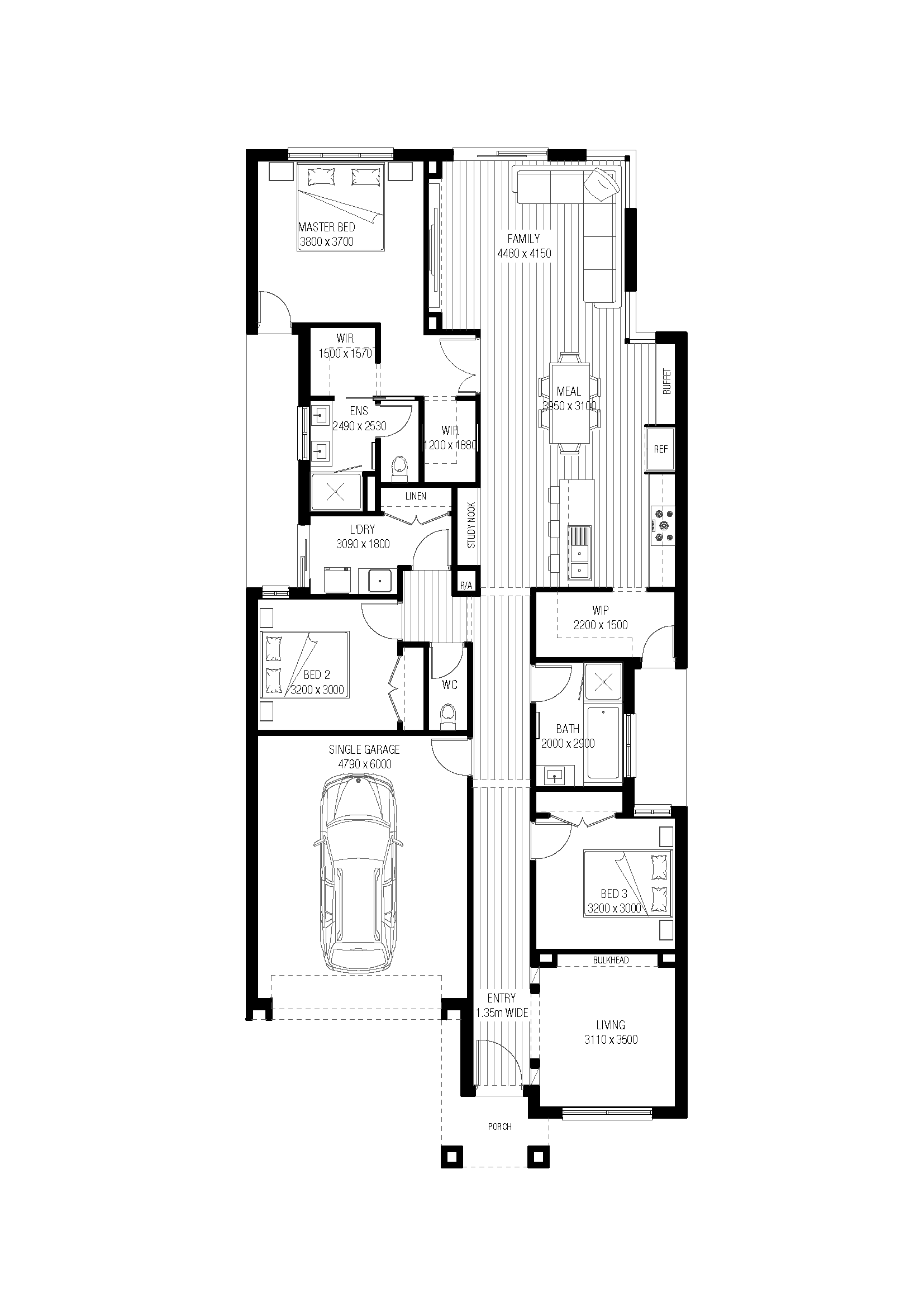 STARLING 22 – Metronest Homes | Custom Home Builders